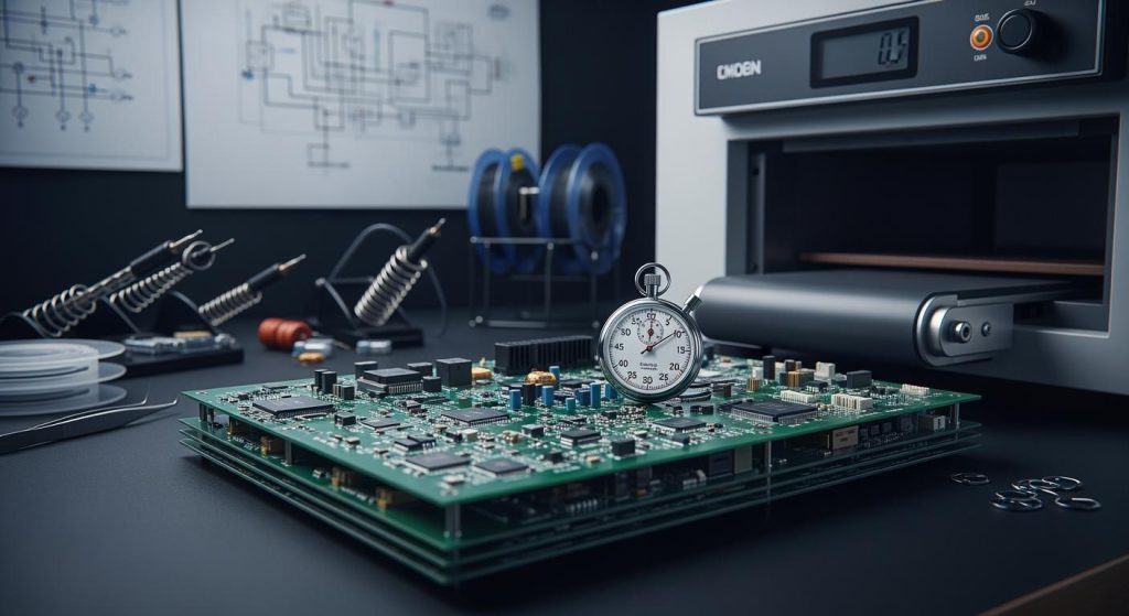 Choosing lead-free reflow oven lead time for multi-layer PCB assembly ...