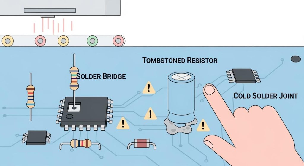 Top Mistakes in Reflow Soldering That Lead to High Defect Rates - S&M ...